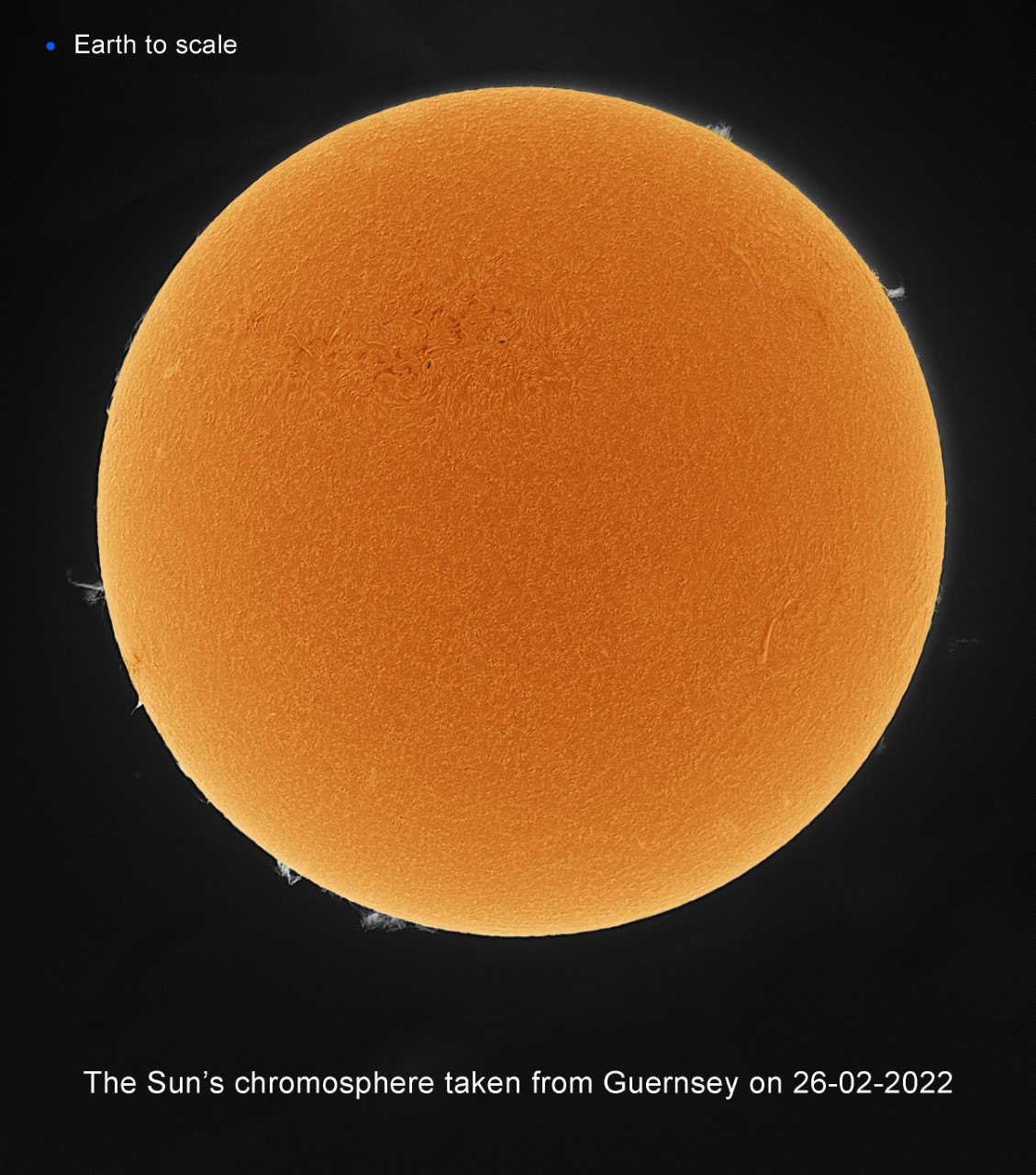 Island stargazers capture sun-real photograph - Bailiwick Express News ...