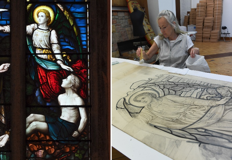 Display of rare Bosdet cartoons continues at St Mary's Church ...