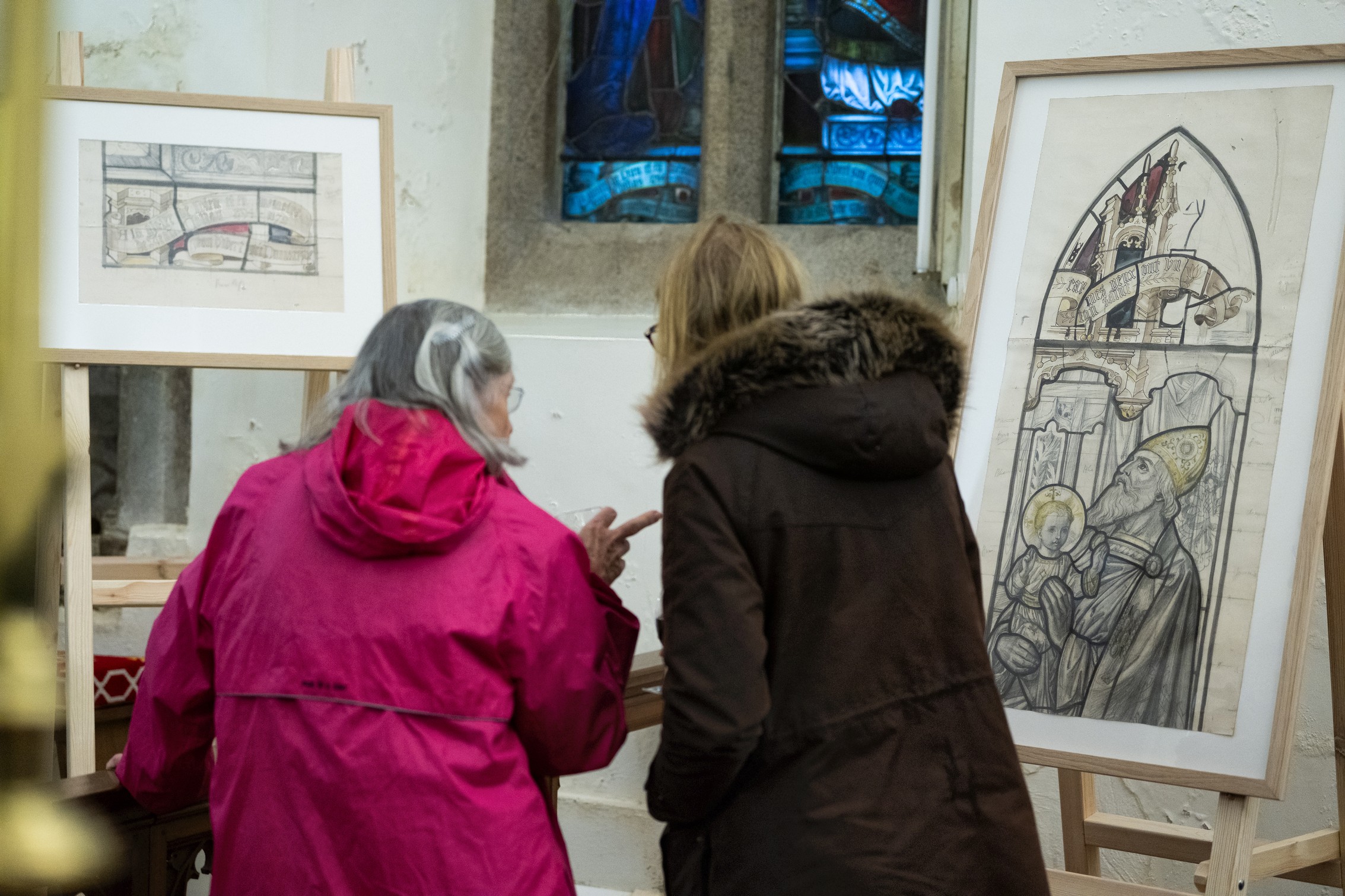 Bosdet exhibition shines light on inspiration behind glass windows ...
