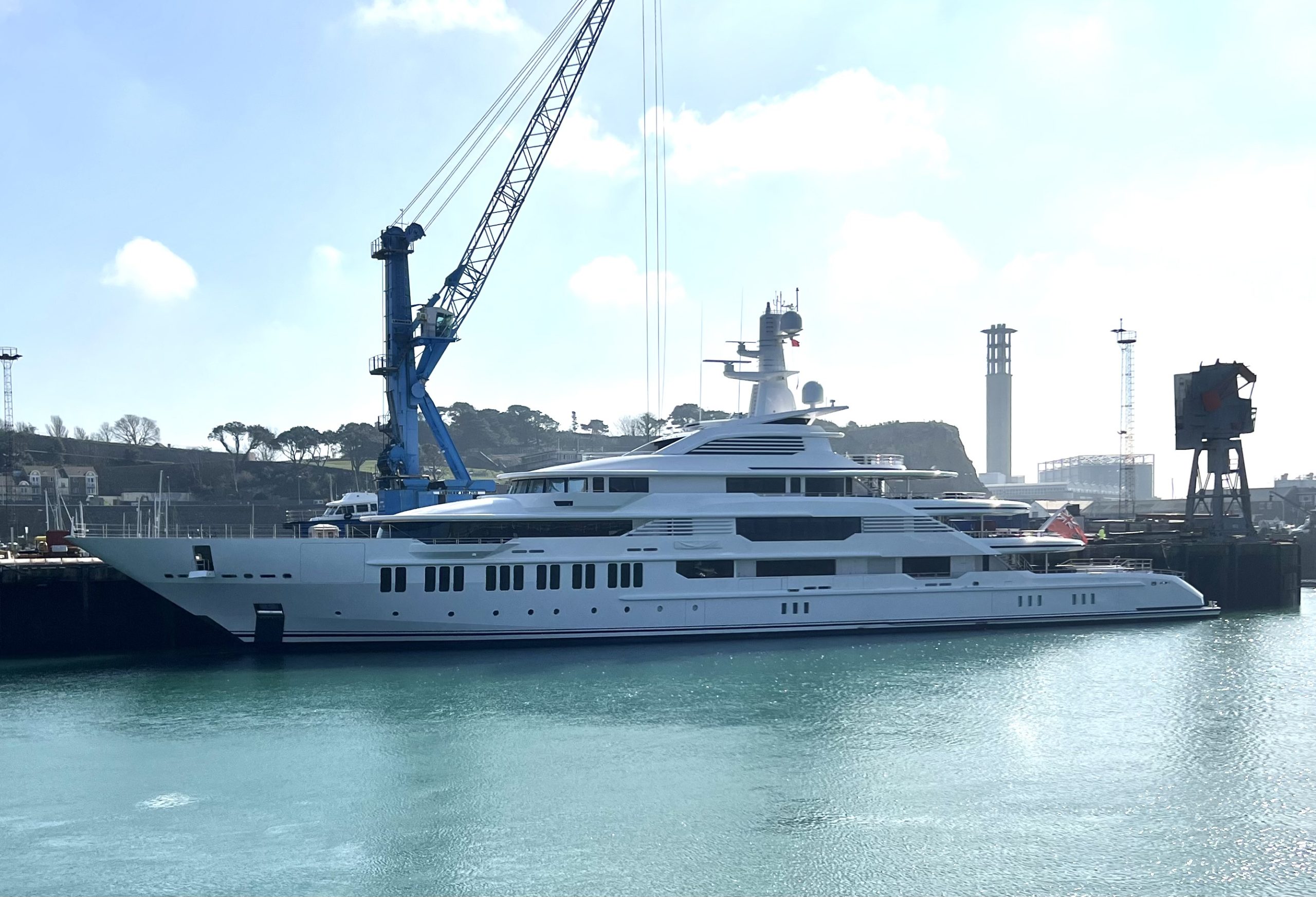 JK Rowling's super yacht spotted in Jersey harbour - Bailiwick Express