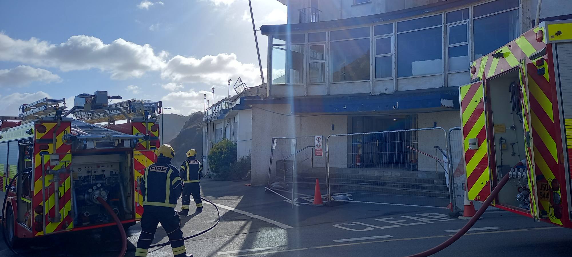 Jersey Fire and Rescue Service called to fire at former Water's Edge ...