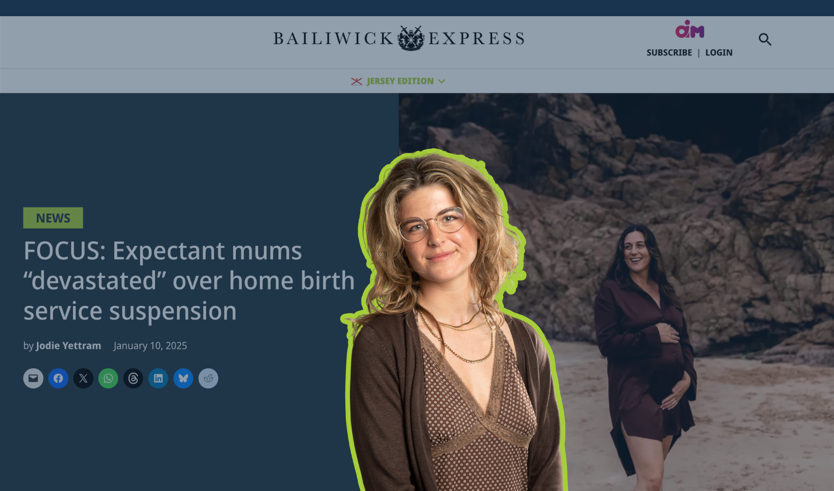 Bailiwick Express reporter wins prestigious national journalism award ...